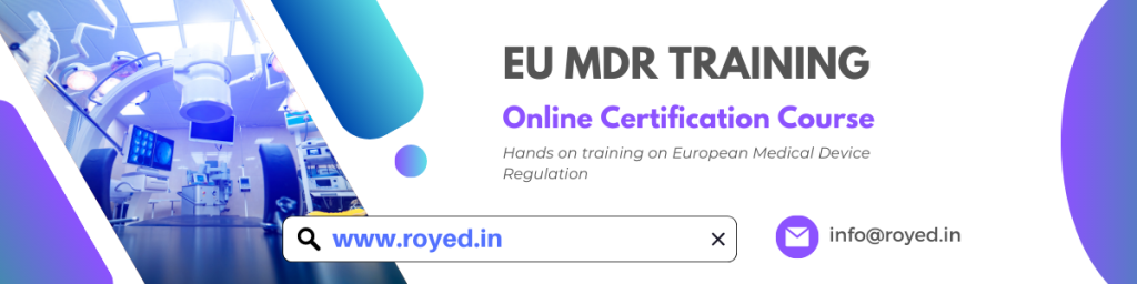 EU MDR Training - Royed Training