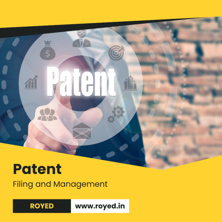 Patent Filing and Management - Royed Training